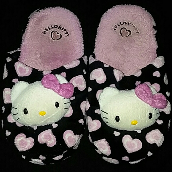 Hello Kitty | Shoes | Hello Kitty Slide Slippers Sz 45 | Poshmark